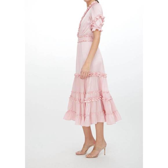 Generation Love | Dresses | New Generation Love Fleur Satin Maxi Dress ...
